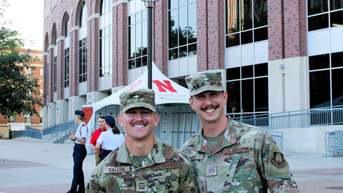 Cadre Promotion to TSgt | Air Force ROTC | Nebraska