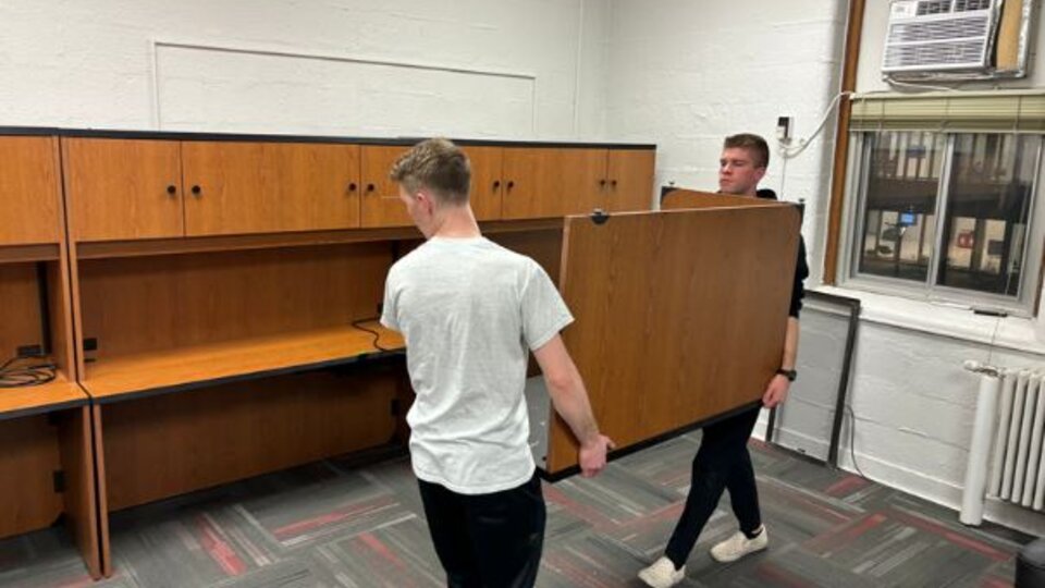 M&NS Building goes under construction | Air Force ROTC | Nebraska