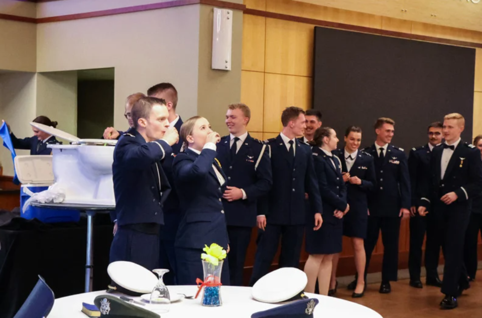 Det 465 honors Air Force tradition: Dining Out 2024 | Air Force ROTC ...
